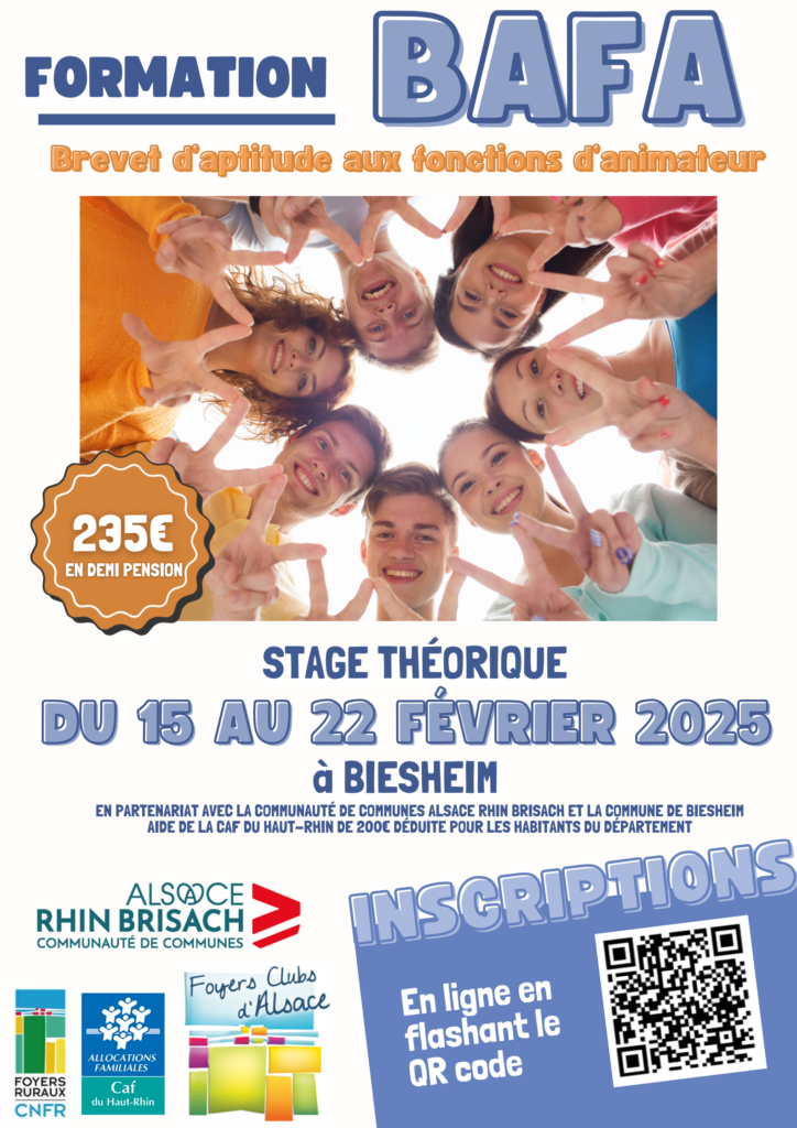 FORMATION BAFA - Site de la Communauté de Communes Alsace Rhin-Brisach